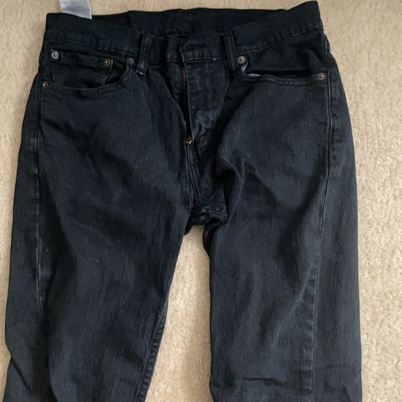 Levi's | Jeans | Mens Black Levis Jeans Slim Fit | Poshmark